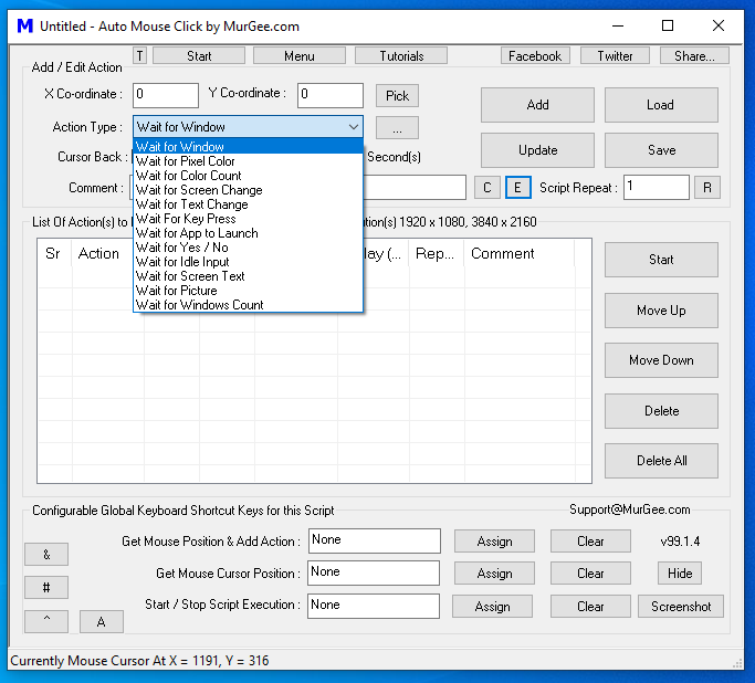 Auto Mouse Click Software for Windows